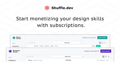 Bootstrap Shuffle Builder For Busy Bootstrap Developers