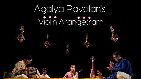 Introduction Agalyas Violin Arangetram Youtube