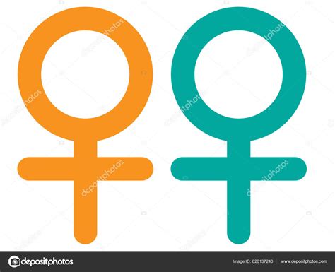 Two Female Gender Symbol