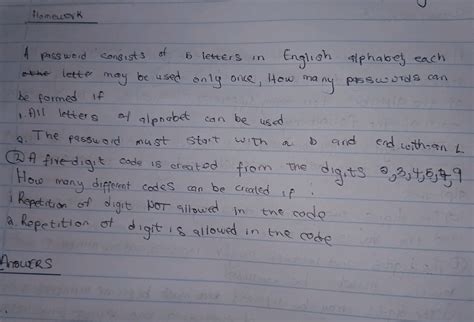 A Password Consists Of 6 Letters In English Studyx