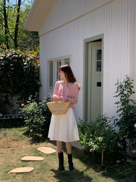 유리스 살안타템🌷리본 그물 크롭 니트 가디건 나시 세트 4color 볼레로여름가디건브이넥가디건얇은가디건