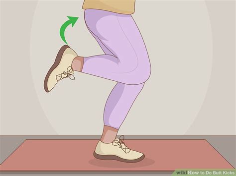4 Ways To Do Butt Kicks Wikihow