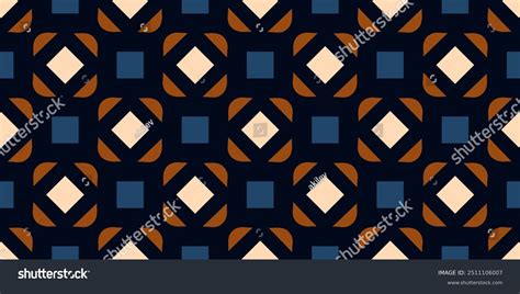 Abstract Square Shapes Pattern Elegant Geometric Stock Vector Royalty Free 2511106007