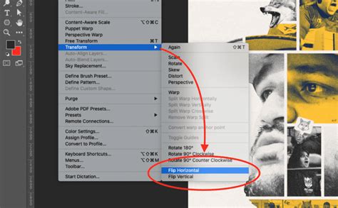 How To Flip An Image In Photoshop Pixel Bracket