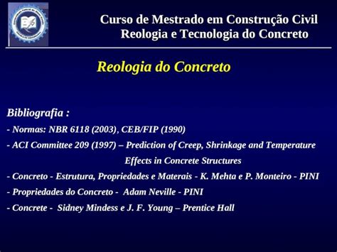 Ppt Bibliografia Normas Nbr 6118 2003 Ceb Fip 1990 Aci Committee 209 1997