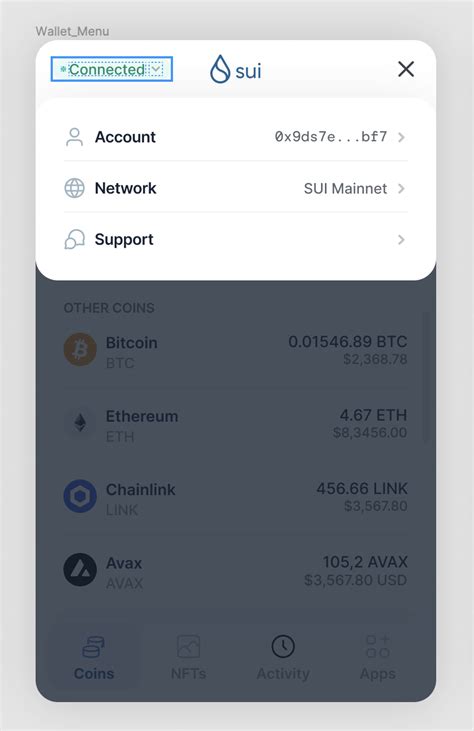 [wallet ext][new design] network switch · issue 3049 · mystenlabs sui