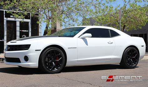 Chevrolet Chevrolet Camaro 20 Inch Staggered Drag Dr 64 All Matte Black
