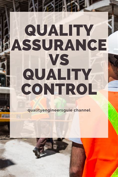 Difference Between Quality Assurance Quality Control Civil Engineering Design Quality