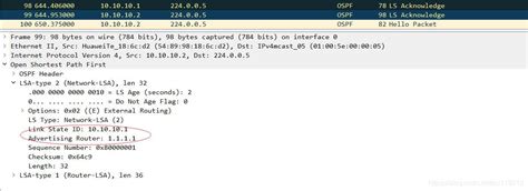 ospf学习 报文交互以及状态 ospf交互报文 csdn博客
