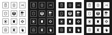 Set Voice Recognition Monitor With Fingerprint Shield Face Fingerprint Lock Digital Door