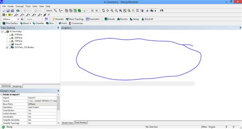 My Geometry Is Not Visible In The Graphics Window In Designmodeler