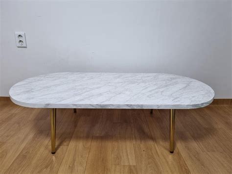 화이트 북유럽 디자인 라운드 쇼파 좌식 테이블 가구 세컨웨어