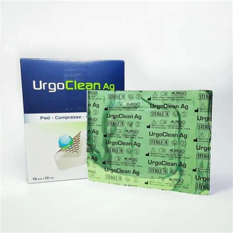552155 — Apósito Urgo Clean Ag — 10 X 10 Cm