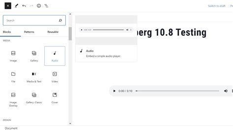 Gutenberg 108 Adds New Typography Controls And Block Previews Wp Tavern