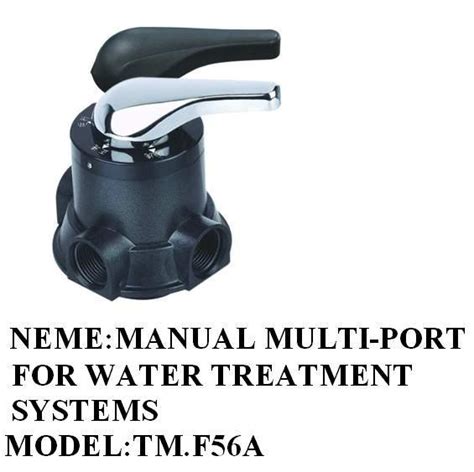 Manual Multi Port Valve Manual Filter Valve Head And Water Treatment