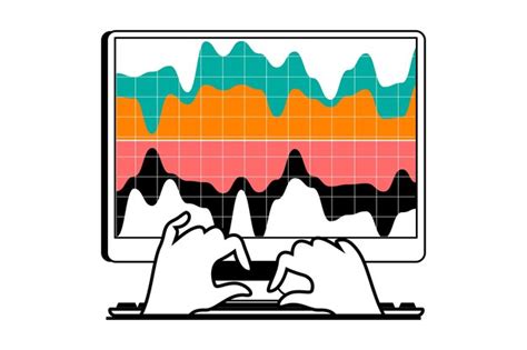 Premium Vector Data Analysis Concept With People Scene In Flat Web Design Man Analyzing