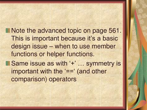 Ppt Understanding Operator Overloading In C Powerpoint Presentation
