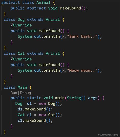 Java语法面向对象三大特性 Csdn博客