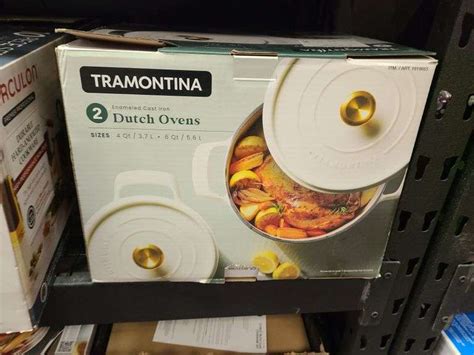 Tramontina 2pc Dutch Oven Prime Time Auctions Inc