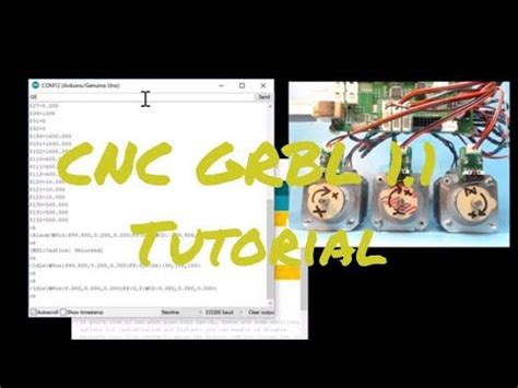 Arduino Grbl CNC Tutorial YouTube Arduino Cnc Arduino Cnc