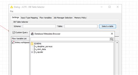 Db Table Selector Does Not Display All Tables Knime Extensions Knime Community Forum