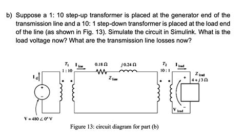 Schematic Diagram Step Down Transformer