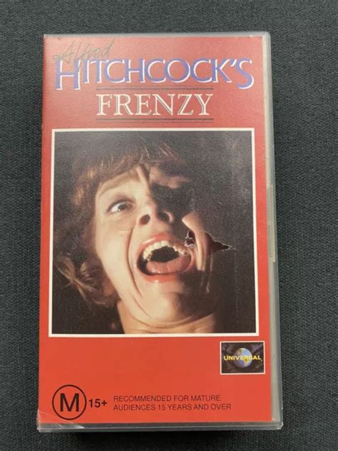1972 Alfred Hitchcocks Frenzy Vhs M Horror Thriller Ex Rental 1000