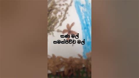ස්වභාවික දේවල් වලින් සුභ පැතුම් පතක් Natural T Youtube