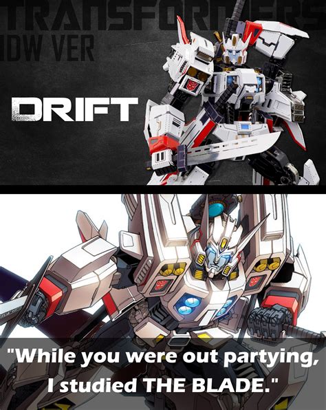 Classic Transformers G1 Drift Stainless Steel Detailed Colored - Etsy