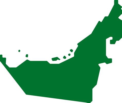 Uae Map Travel 18873664 Png