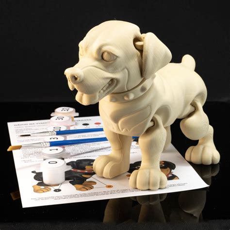 Rotvajler Rexík Kreativní Sada 3d Omalovánky S Barvami A štětcem