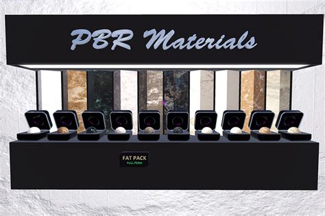 Second Life Marketplace Pbr Shop Marble Collection Full Perm
