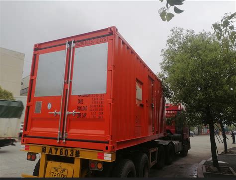 News Wintpower 800kva Containerized Genset Project Introduce