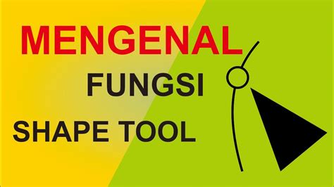 Mengenal Shape Tool Pada Coreldraw YouTube