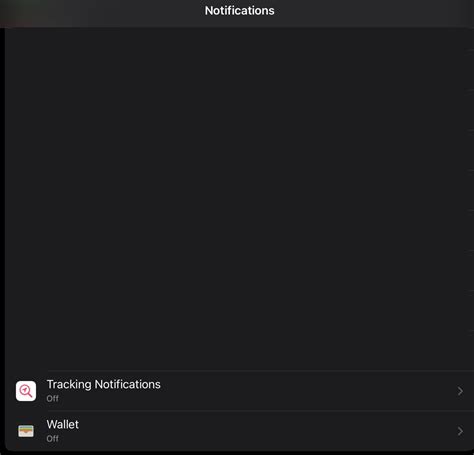 Anyone Else Have This Tracking Notifications Thing In Settings R Ios