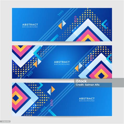 다이나믹 스트로크 그라데이션 블루 컬러풀 추상 디자인 배너 0명에 대한 스톡 벡터 아트 및 기타 이미지 0명 개념 개념과 주제 Istock