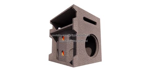 Dual D12 Karaoke Box Design With Amplifier Cabinet All In One Box