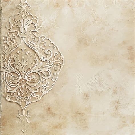 Vignette Swirl Ornamental Damask Ornate Tile Classical Curve 3d Textile