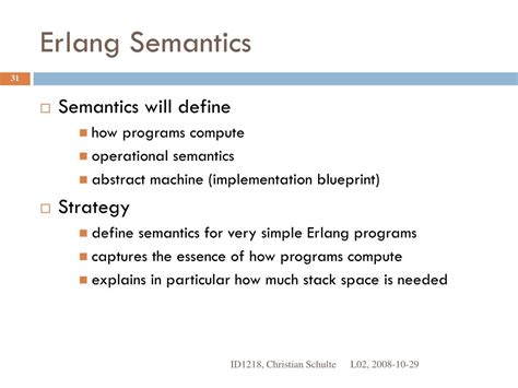 Ppt Functional Programming In Erlang Powerpoint Presentation Free Download Id2488046