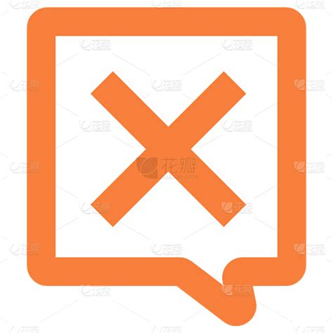 基础符号贴纸打叉7画板 1svg