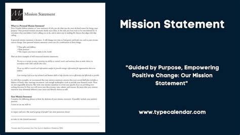 School Mission Statement Generator