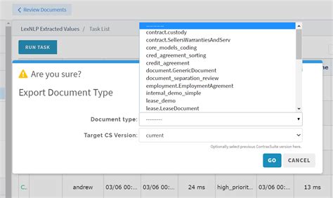 Importingexporting Document Types — Lexpredict Contraxsuite Documentation