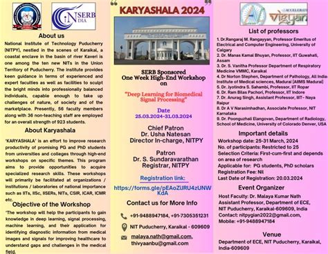 Malaya Kumar Nath On Linkedin ⭐ Department Of Ece Nit Puducherry