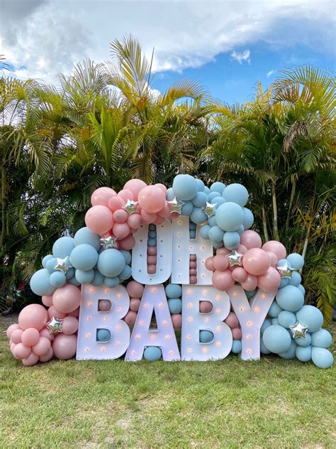 Pin On Gender Reveal Miami Decorations