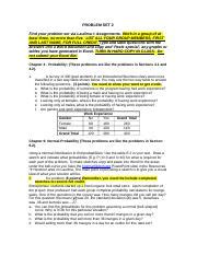 PS 2 Gender Work Experience Mangos Docx PROBLEM SET 2 Find Your Problem Set Via Laulima