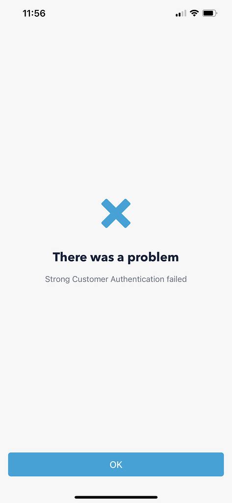 Authentication Fails Bug Reports Monzo Community