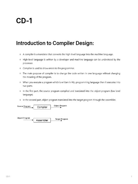 Cd 1 Pdf Compiler Parsing Cd 1 Pdf Compiler Parsing