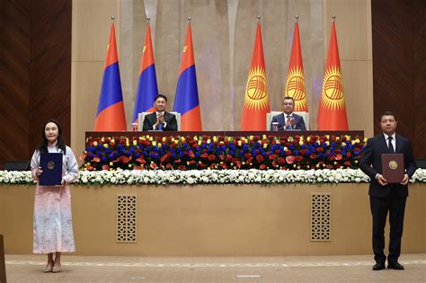 Монгол Улс Бүгд Найрамдах Киргиз Улстай соёлын салбарт хамтран ажиллах тухай санамж бичиг