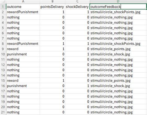 Issues With Conditional Branching For Approach Avoidance Task Builder