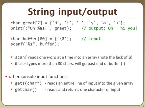 Cse 303 Lecture 14 Strings In C Ppt Download
